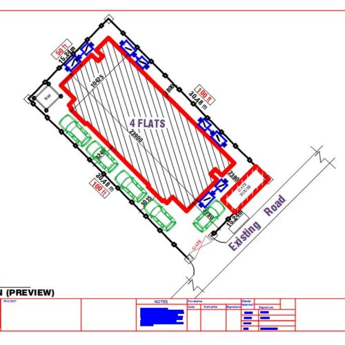 4 Flats-017 – Exotic Plans Architectural Designs and other Building.